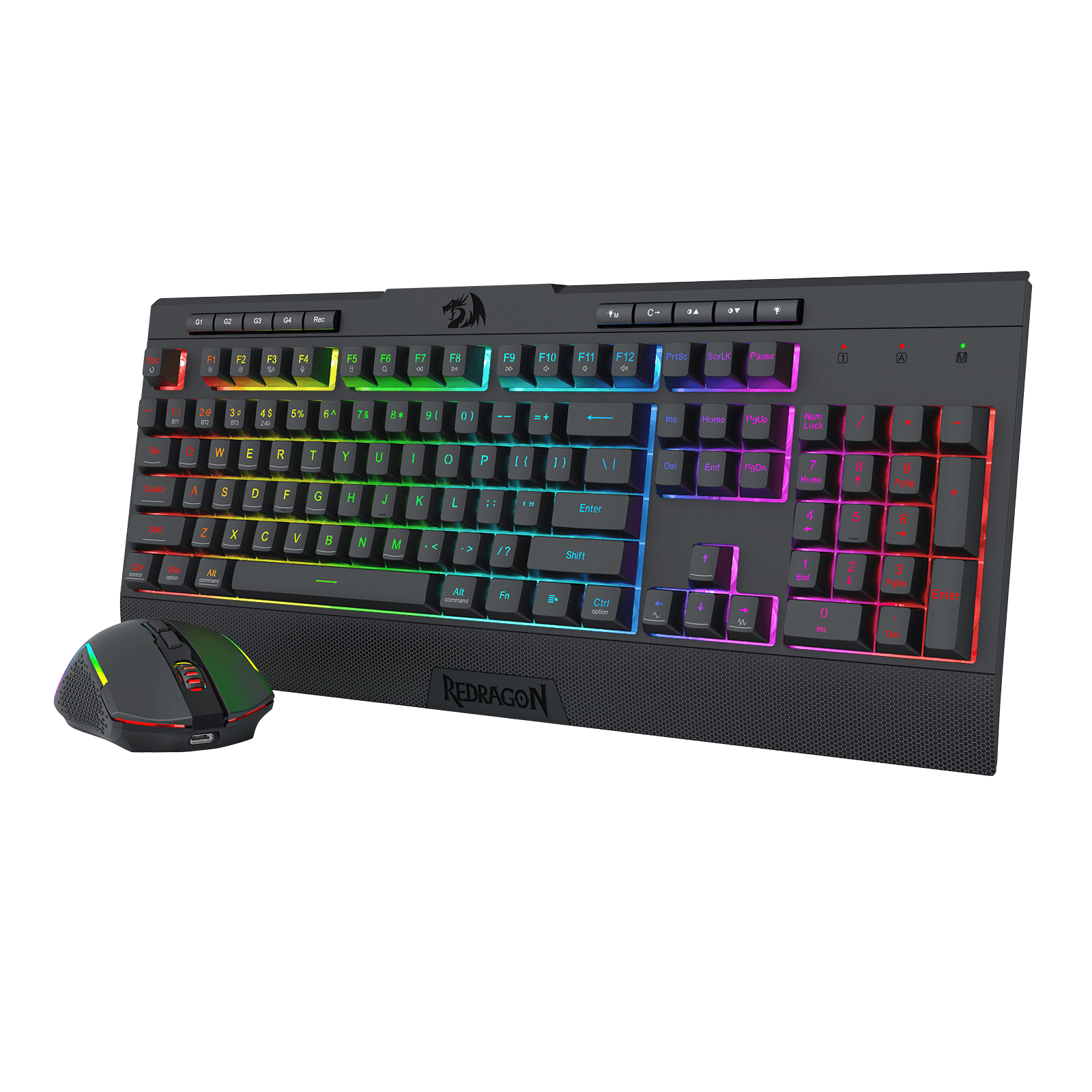 S151 PRO Membrane Gaming Keyboard & Mouse Wireless Combo - MMO.Net